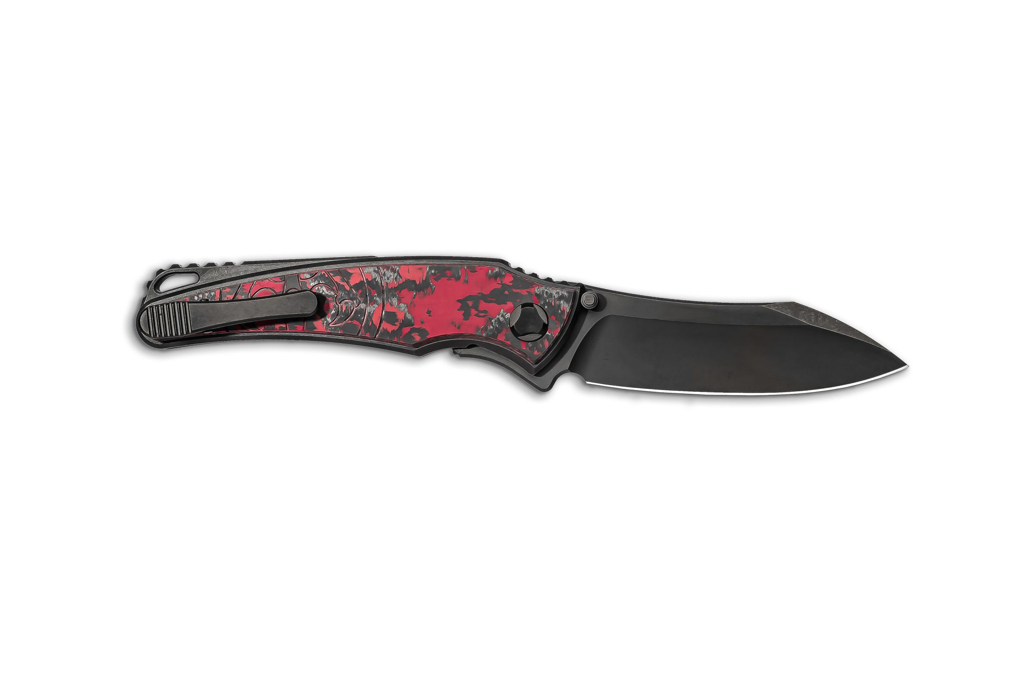 Hawk Talon DLC – Lava Flow Inlay Deposit – Hawk Knife Designs